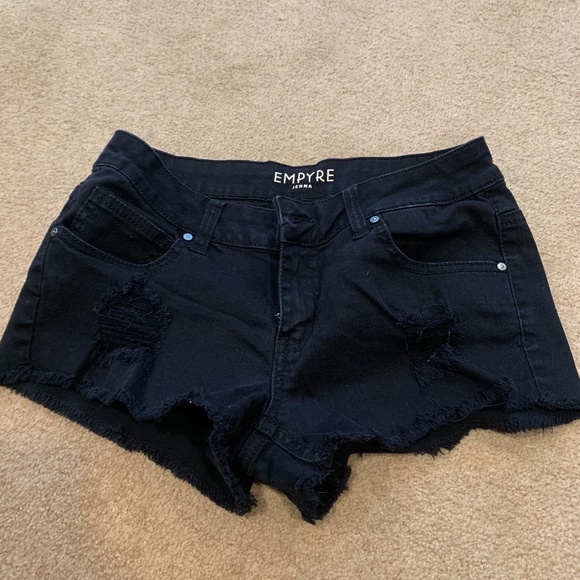 Empyre | Shorts | Black Denim Shorts | Poshmark